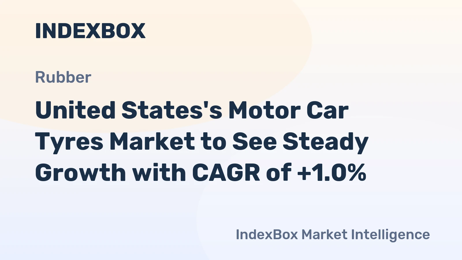United States's Motor Car Tyres Market to See Steady Growth with CAGR of +1.0%