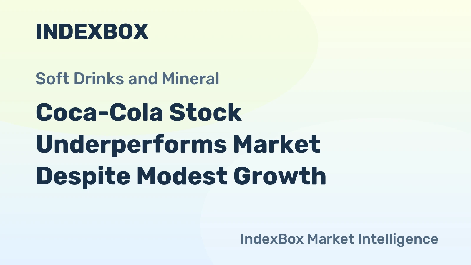Coca-Cola Stock Underperforms Market Despite Modest Growth