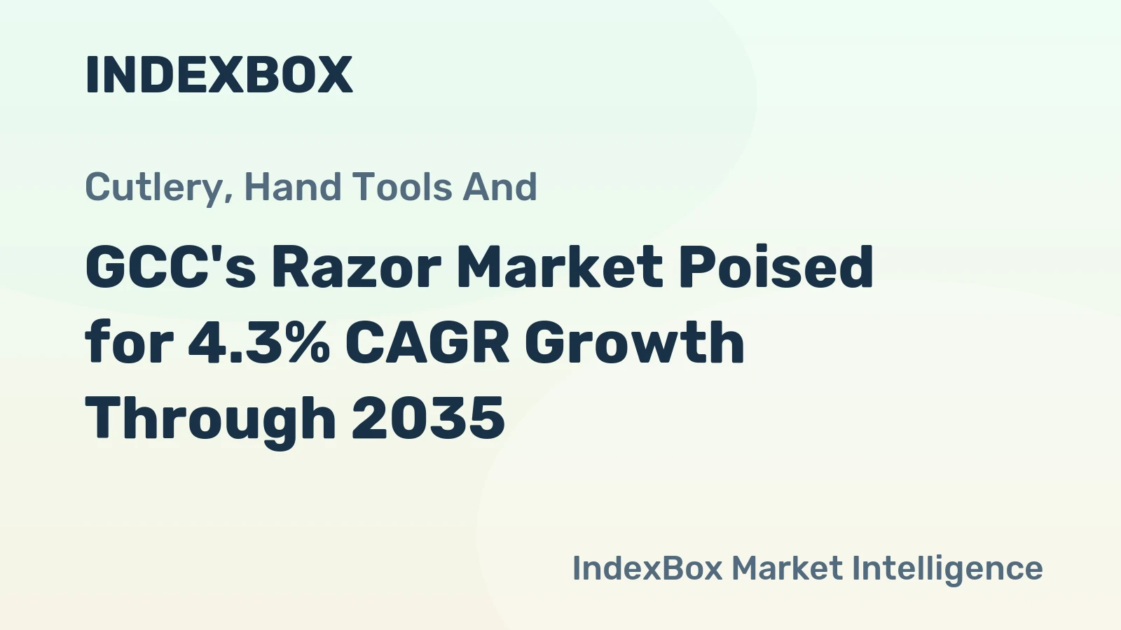 GCC's Razor Market Poised for 4.3% CAGR Growth Through 2035