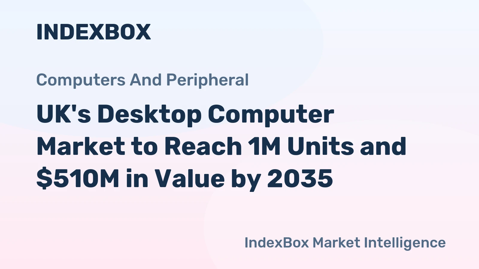 UK's Desktop Computer Market to Reach 1M Units and $510M in Value by 2035