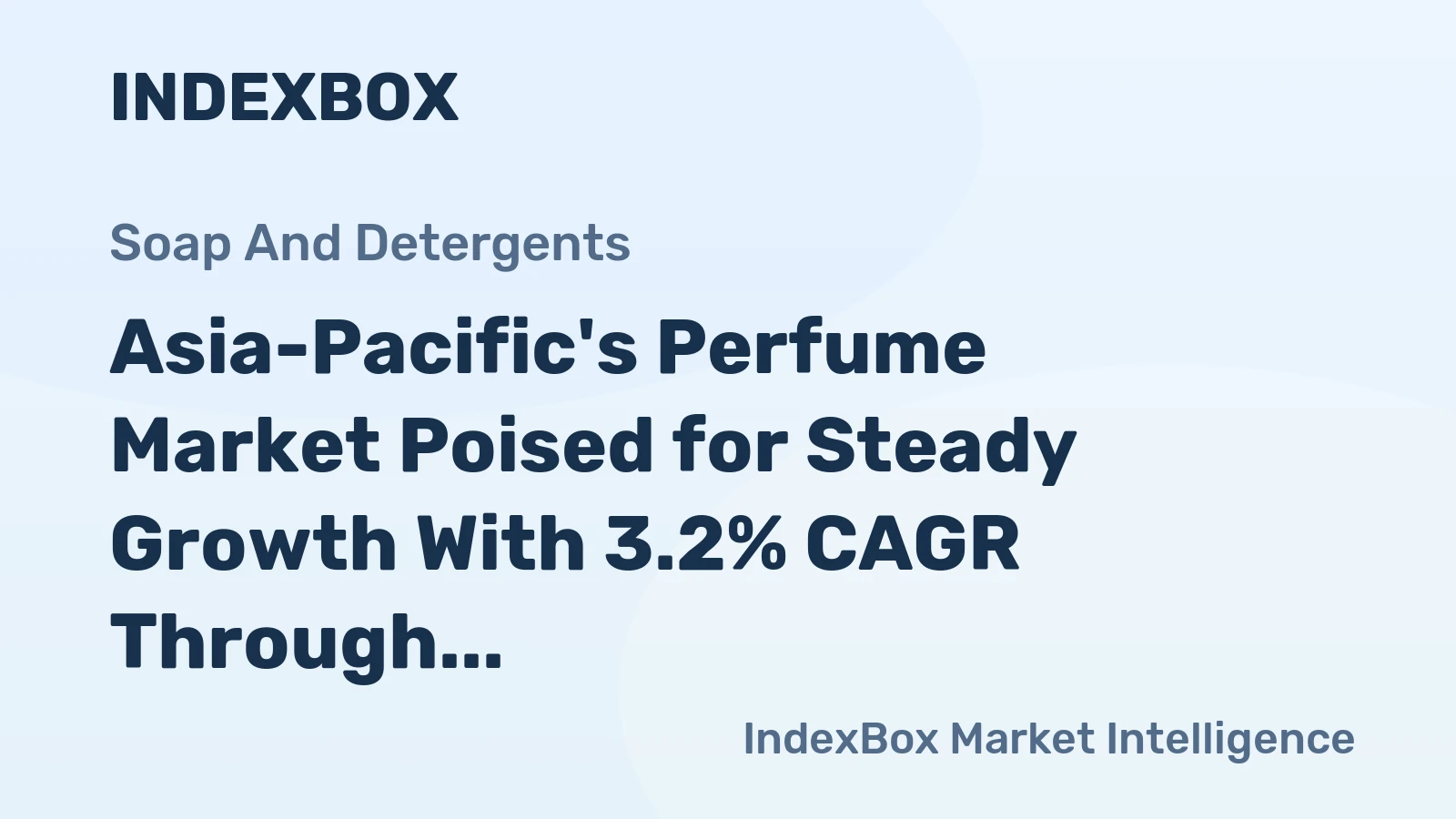 Asia-Pacific's Perfume Market Poised for Steady Growth With 3.2% CAGR Through 2035
