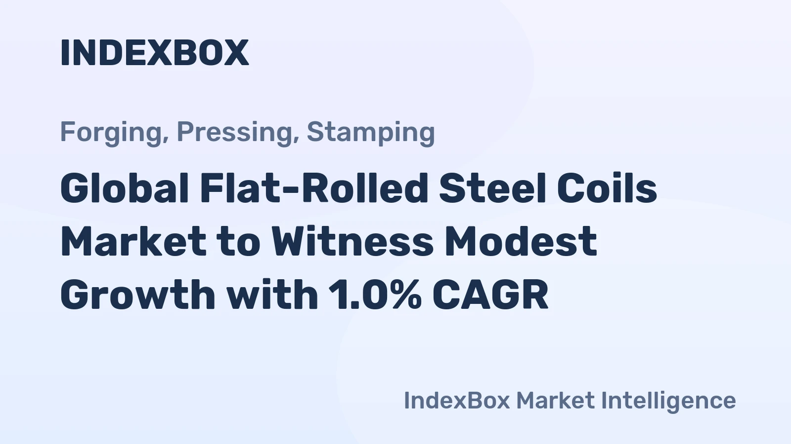 Global Flat-Rolled Steel Coils Market to Witness Modest Growth with 1.0% CAGR
