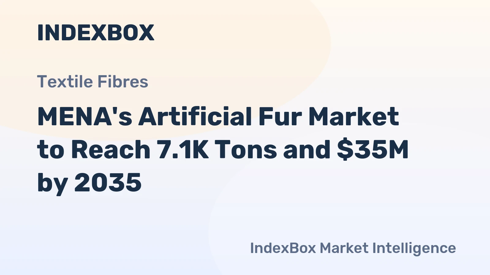MENA's Artificial Fur Market to Reach 7.1K Tons and $35M by 2035