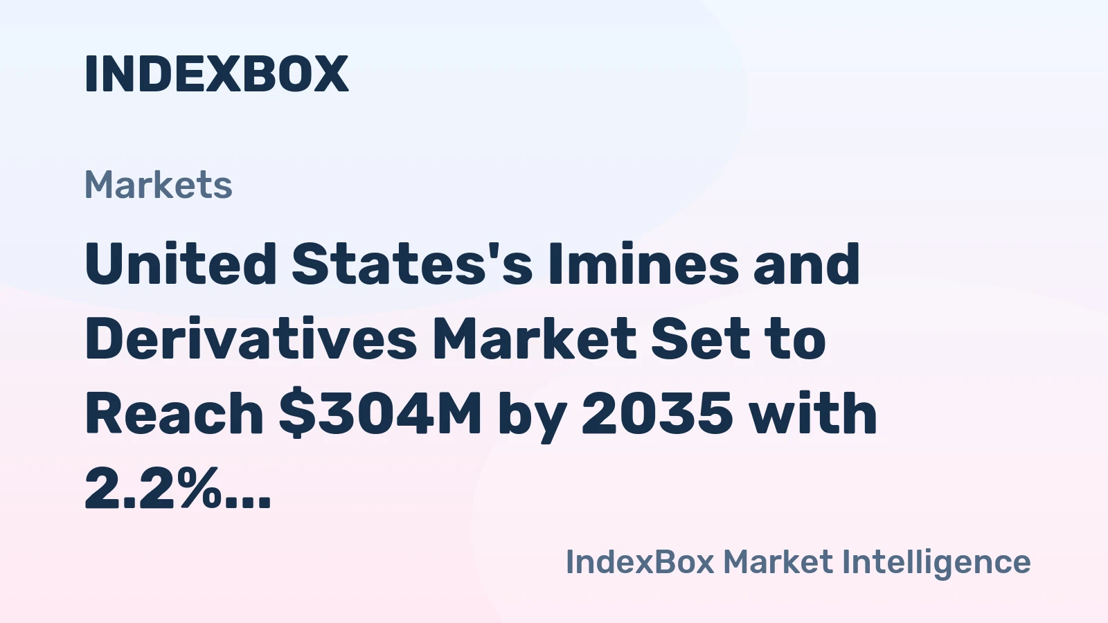 United States's Imines and Derivatives Market Set to Reach $304M by 2035 with 2.2% Volume Growth
