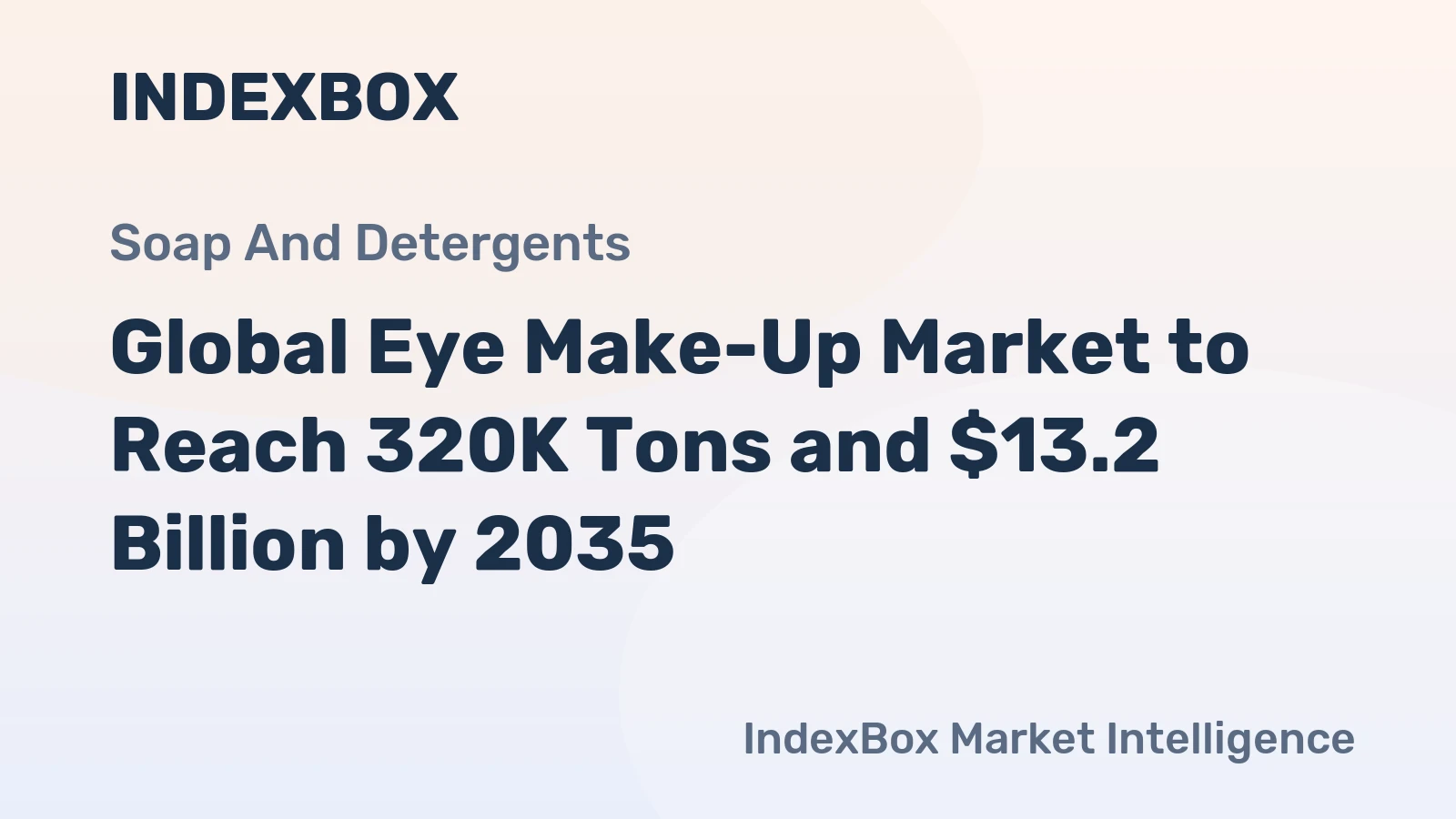 Global Eye Make-Up Market to Reach 320K Tons and $13.2 Billion by 2035