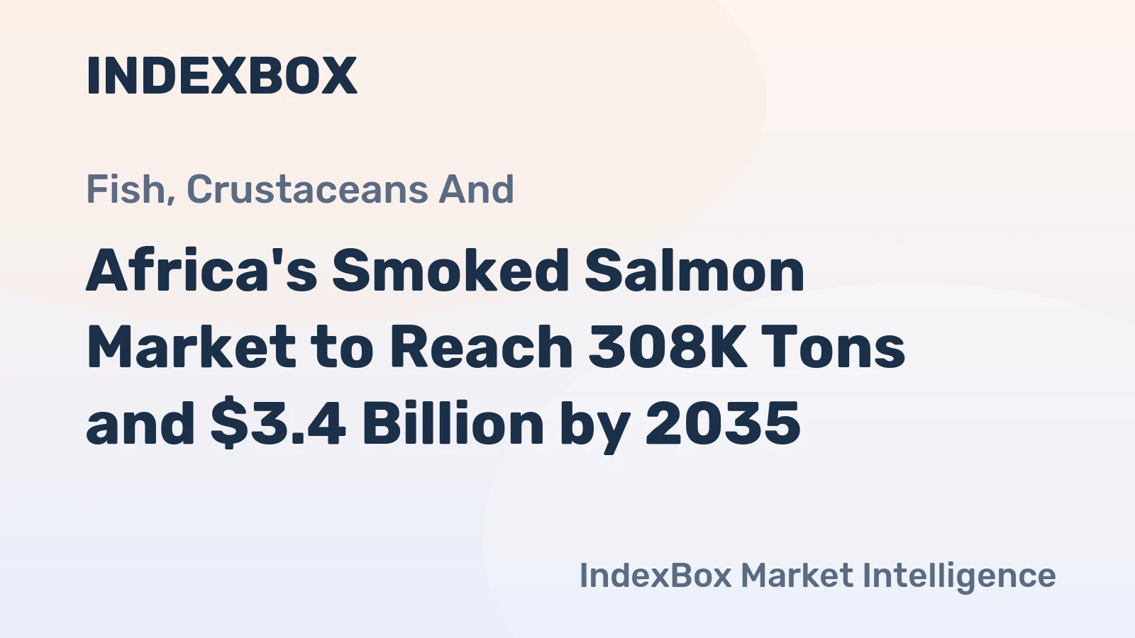 Africa's Smoked Salmon Market to Reach 308K Tons and $3.4 Billion by 2035
