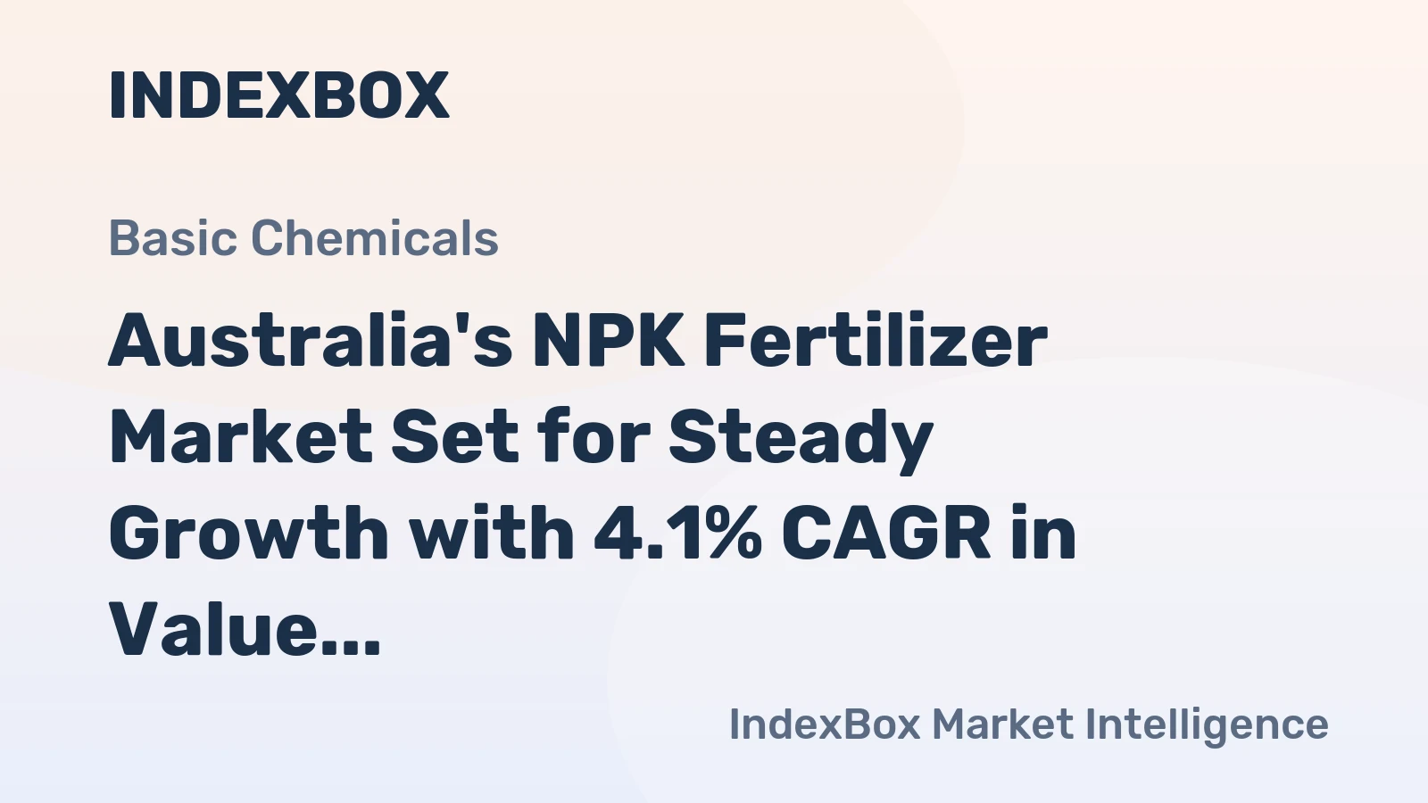 Australia's NPK Fertilizer Market Set for Steady Growth with 4.1% CAGR in Value Through 2035