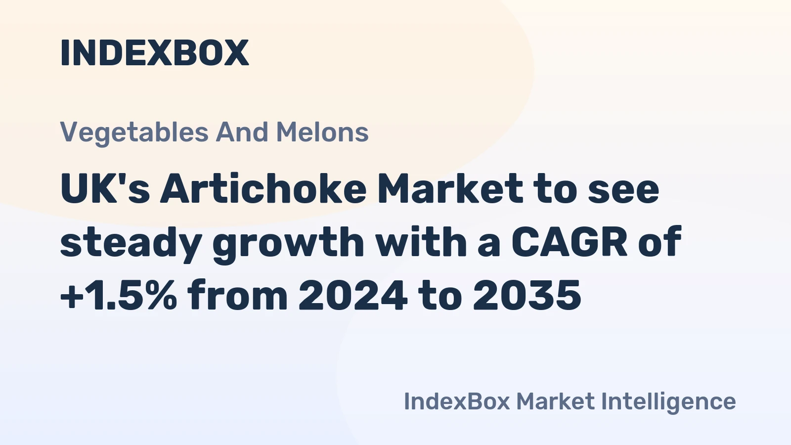 UK's Artichoke Market to see steady growth with a CAGR of +1.5% from 2024 to 2035