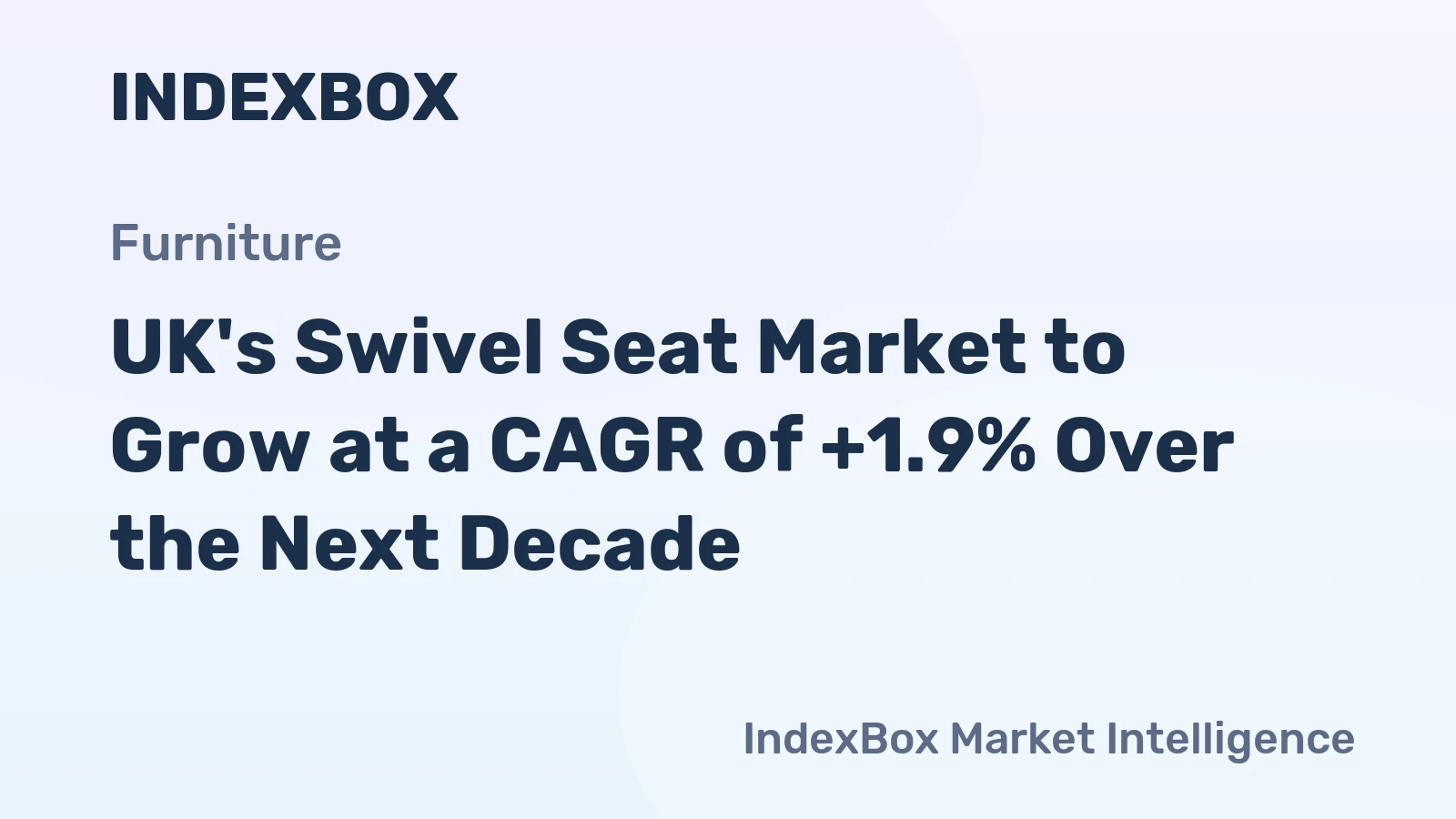 UK's Swivel Seat Market to Grow at a CAGR of +1.9% Over the Next Decade