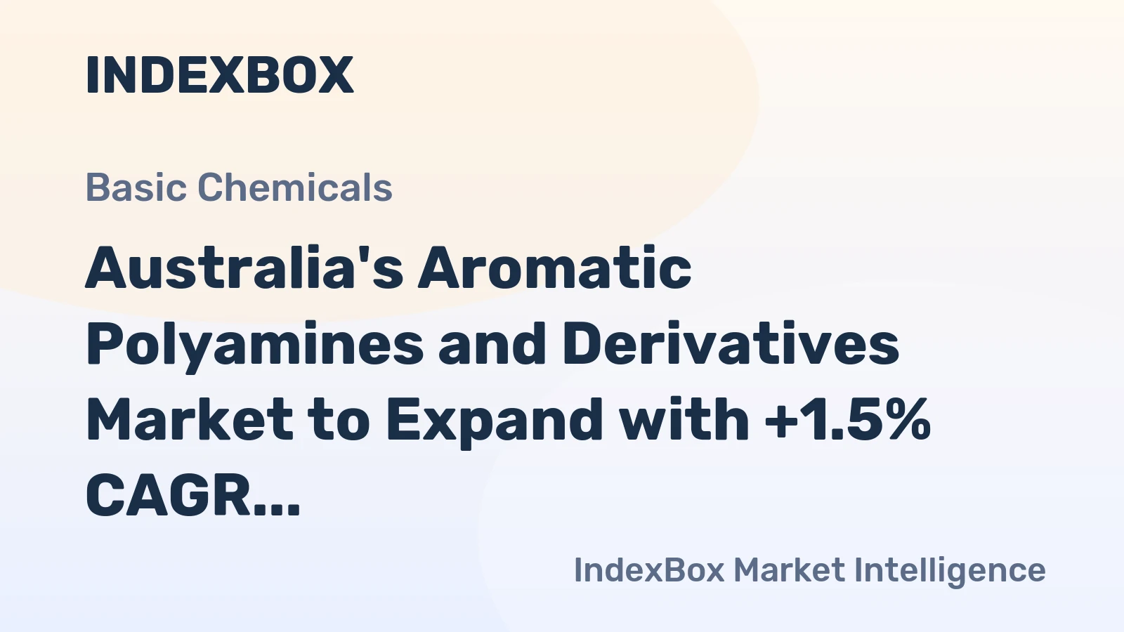 Australia's Aromatic Polyamines and Derivatives Market to Expand with +1.5% CAGR by 2035