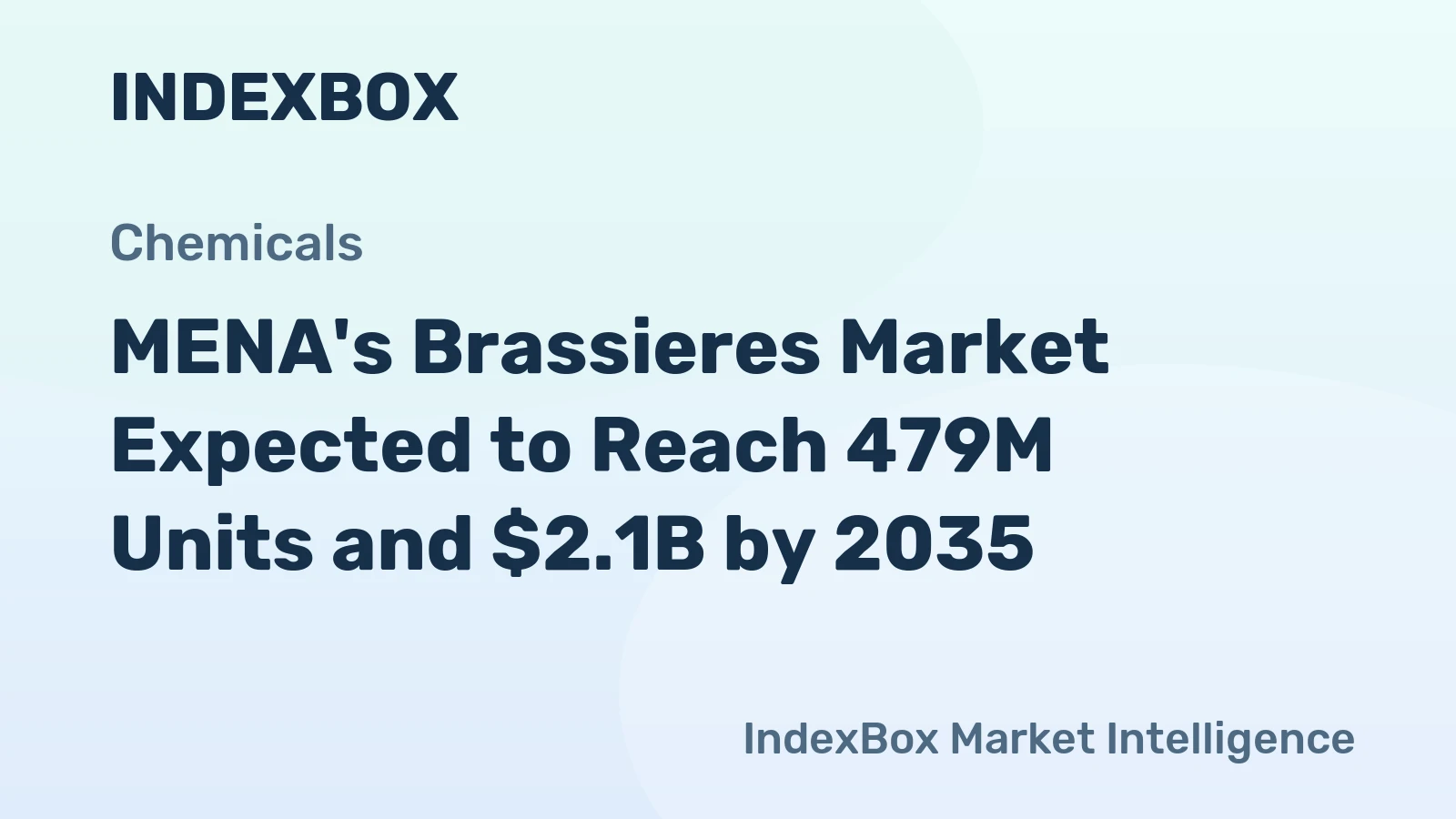 MENA's Brassieres Market Expected to Reach 479M Units and $2.1B by 2035