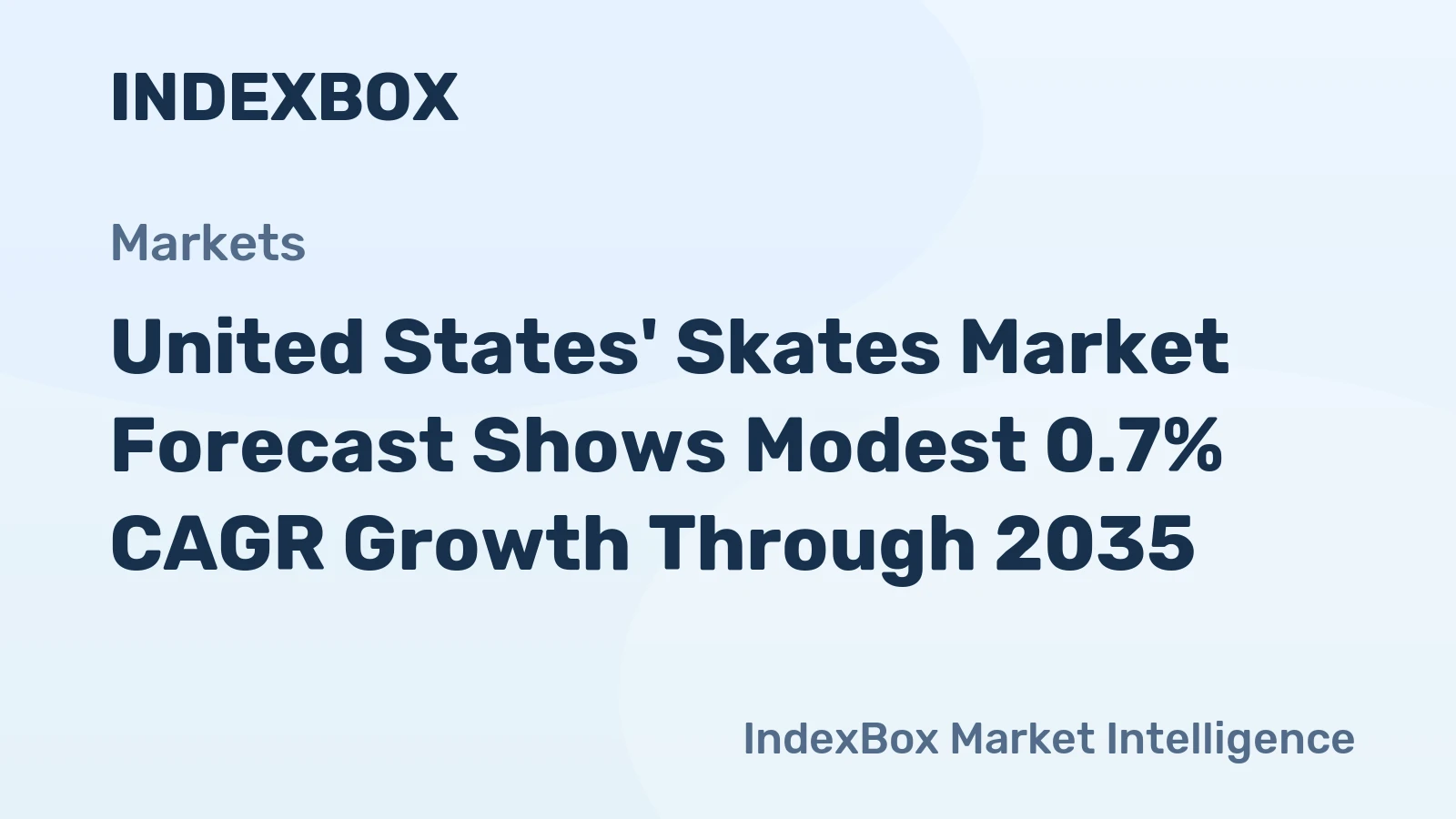 United States' Skates Market Forecast Shows Modest 0.7% CAGR Growth Through 2035