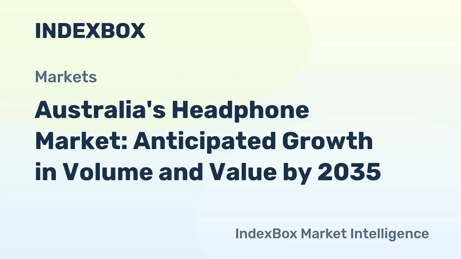 Australia's Headphone Market: Anticipated Growth in Volume and Value by 2035
