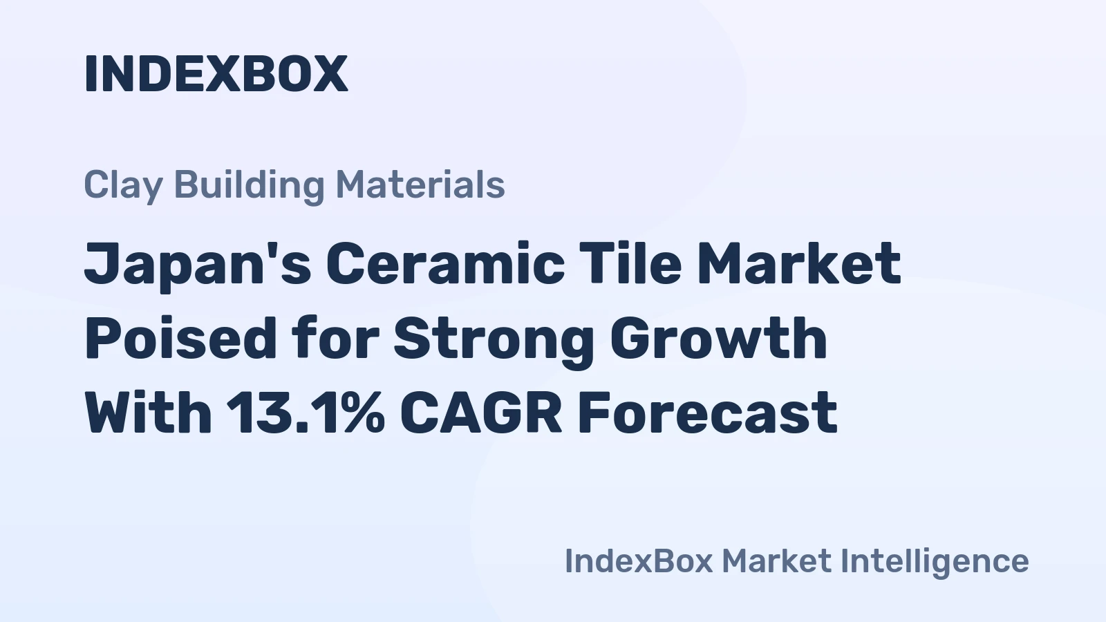 Japan's Ceramic Tile Market Poised for Strong Growth With 13.1% CAGR Forecast