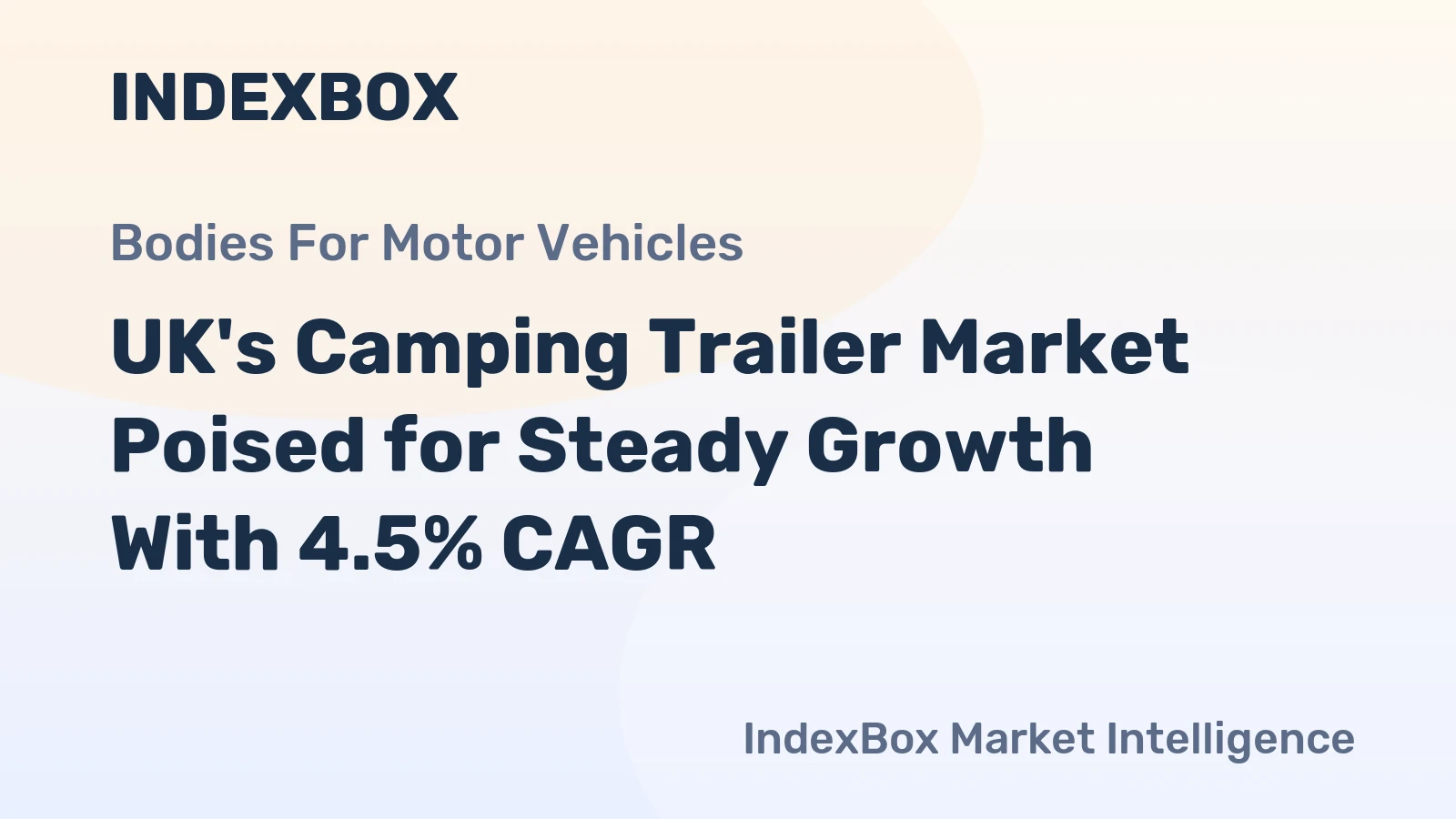 UK's Camping Trailer Market Poised for Steady Growth With 4.5% CAGR