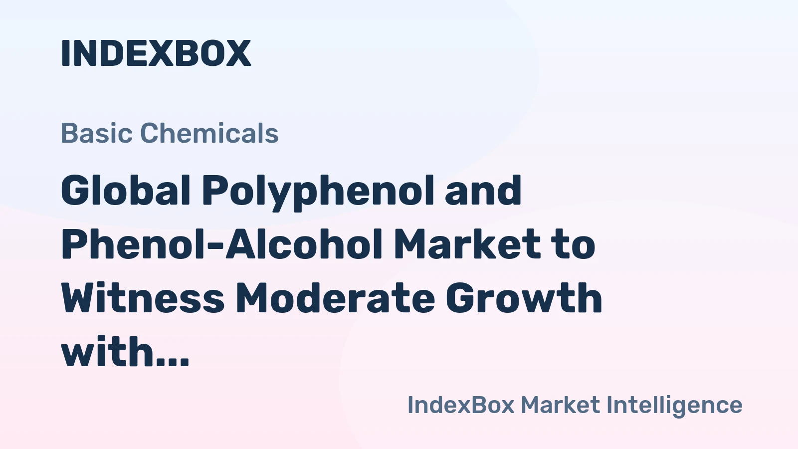 Global Polyphenol and Phenol-Alcohol Market to Witness Moderate Growth with CAGR of +0.7% from 2024 to 2035