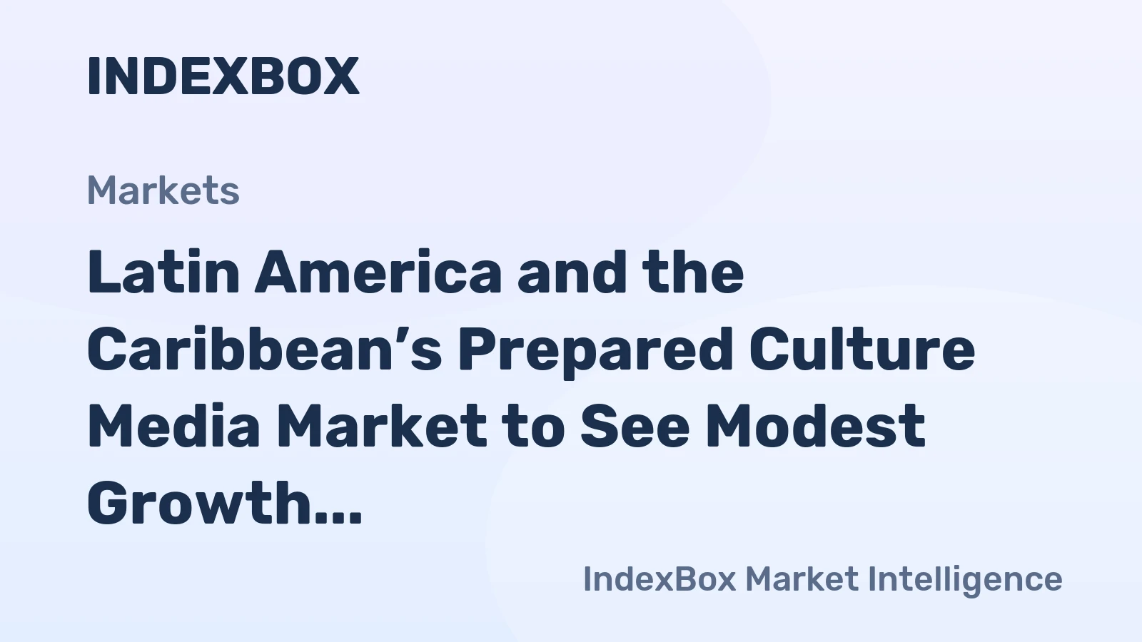 Latin America and the Caribbean’s Prepared Culture Media Market to See Modest Growth with a 1.4% CAGR Through 2035