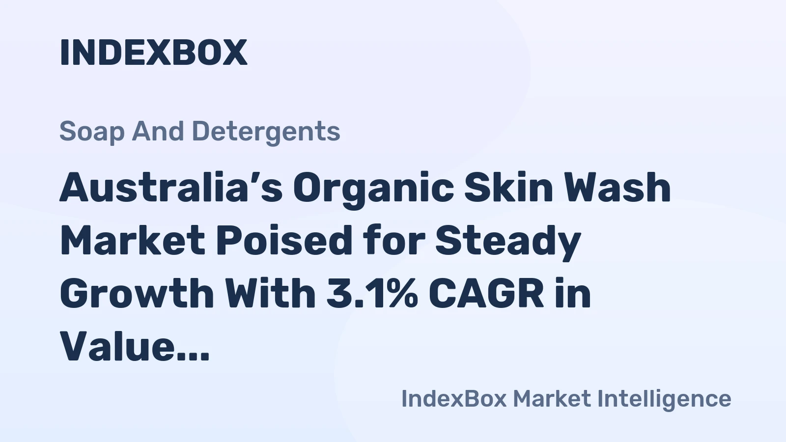 Australia’s Organic Skin Wash Market Poised for Steady Growth With 3.1% CAGR in Value Through 2035