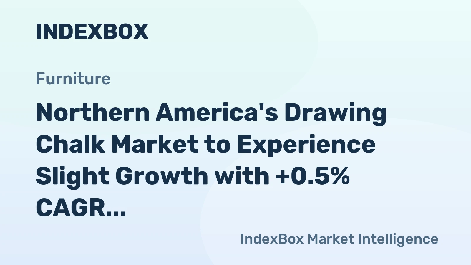 Northern America's Drawing Chalk Market to Experience Slight Growth with +0.5% CAGR