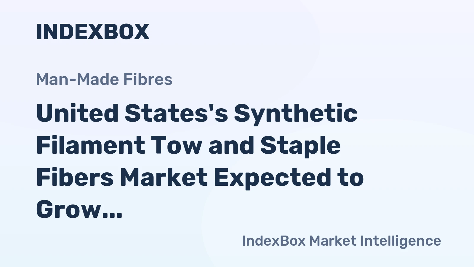 United States's Synthetic Filament Tow and Staple Fibers Market Expected to Grow at a CAGR of +0.7% from 2024-2035