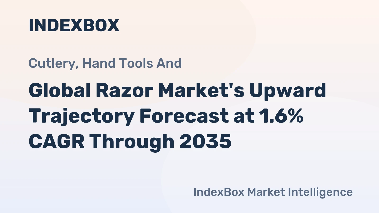 Global Razor Market's Upward Trajectory Forecast at 1.6% CAGR Through 2035