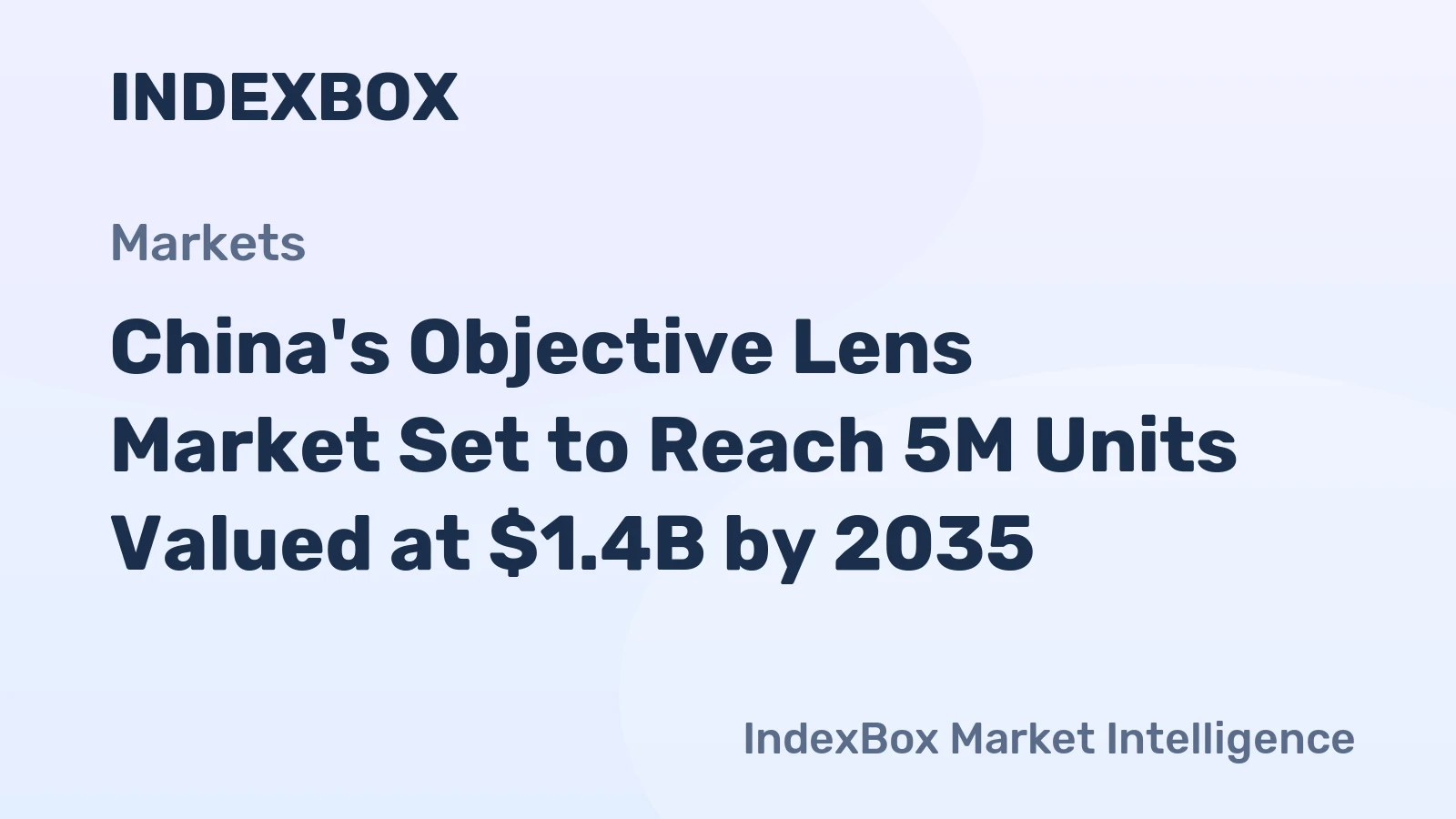 China's Objective Lens Market Set to Reach 5M Units Valued at $1.4B by 2035