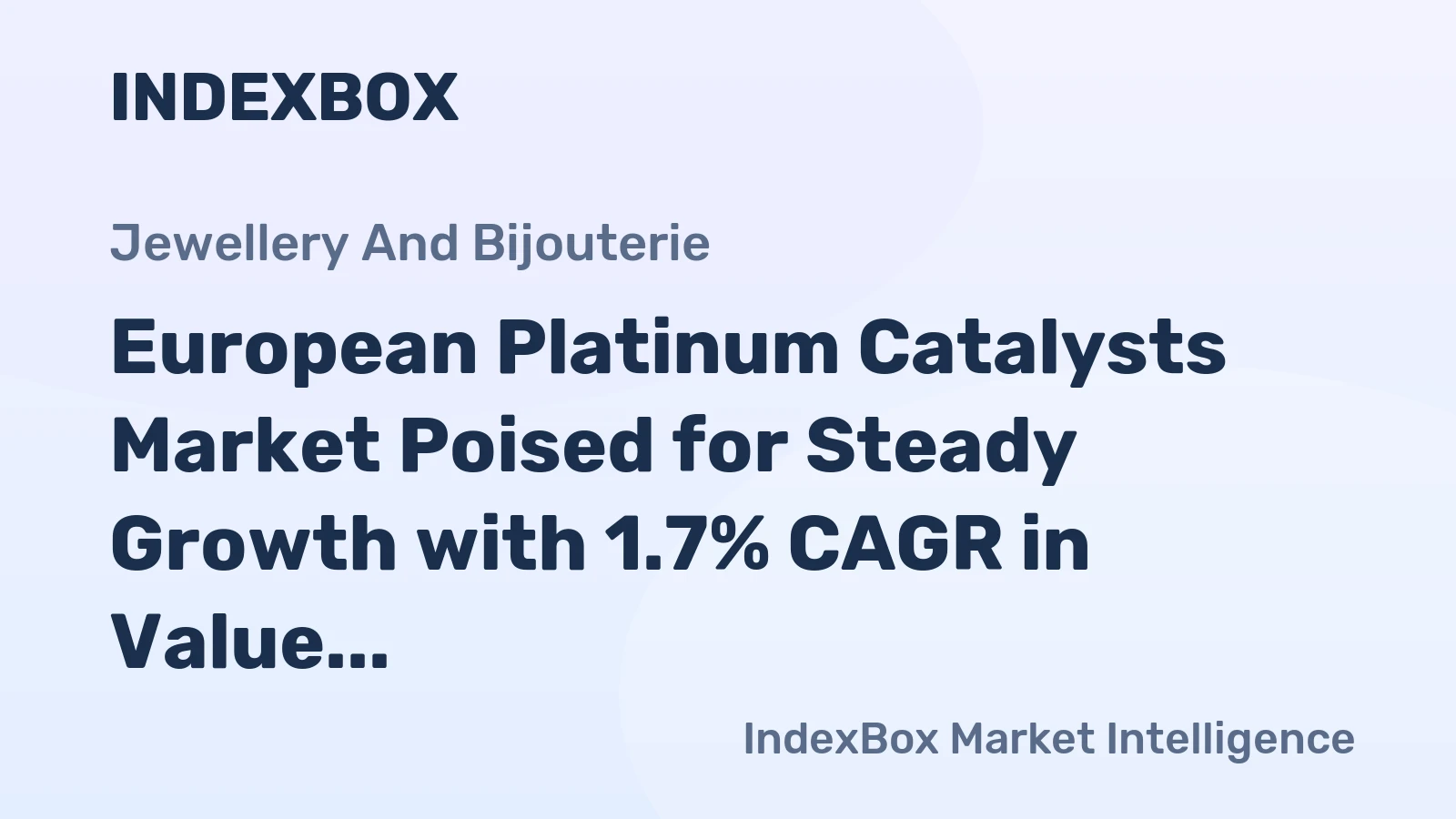 European Platinum Catalysts Market Poised for Steady Growth with 1.7% CAGR in Value Through 2035
