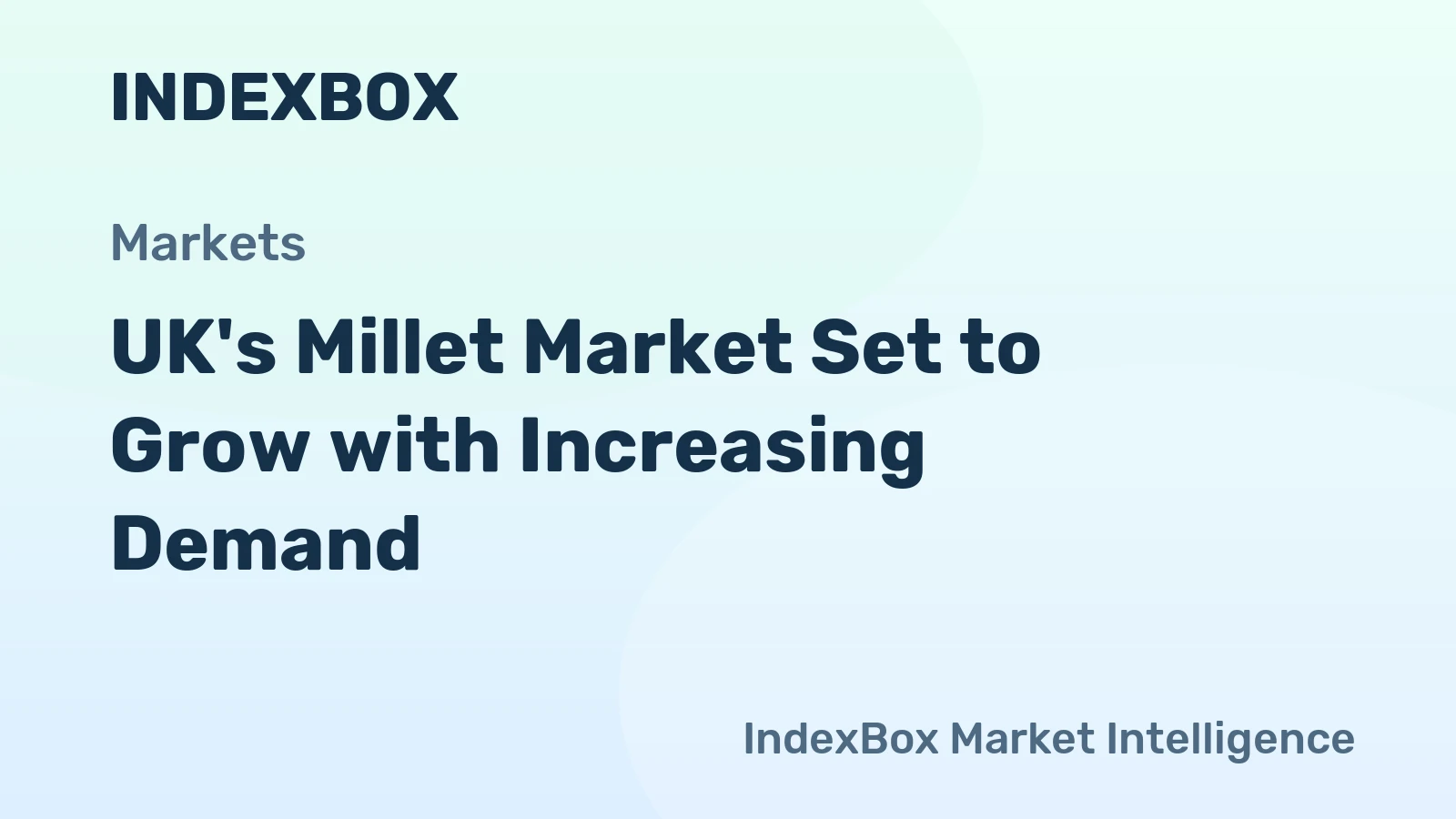 UK's Millet Market Set to Grow with Increasing Demand