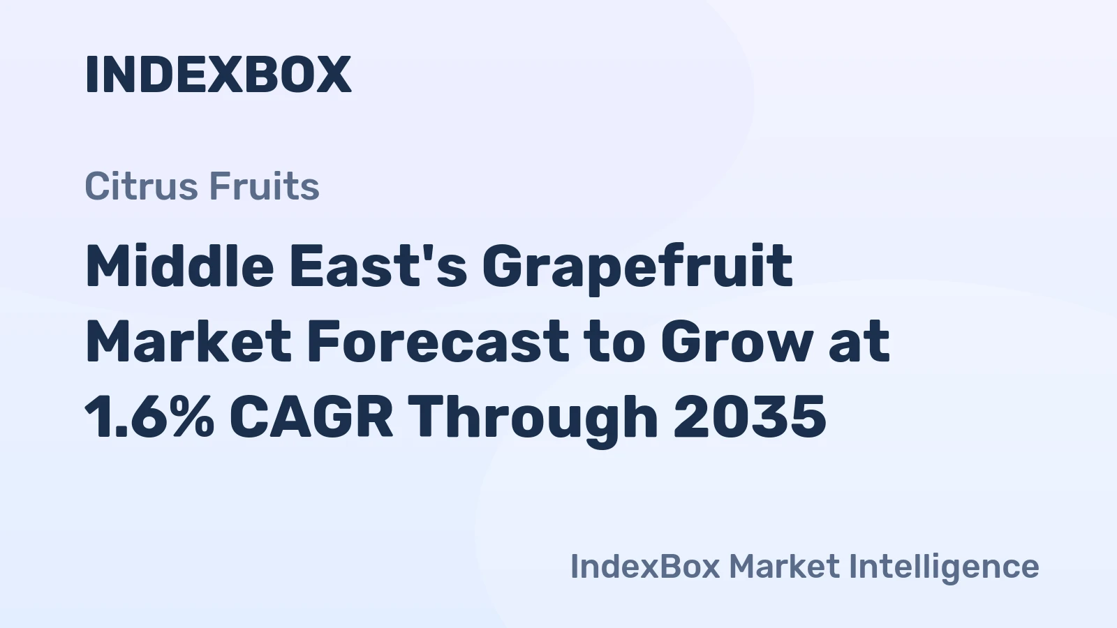 Middle East's Grapefruit Market Forecast to Grow at 1.6% CAGR Through 2035