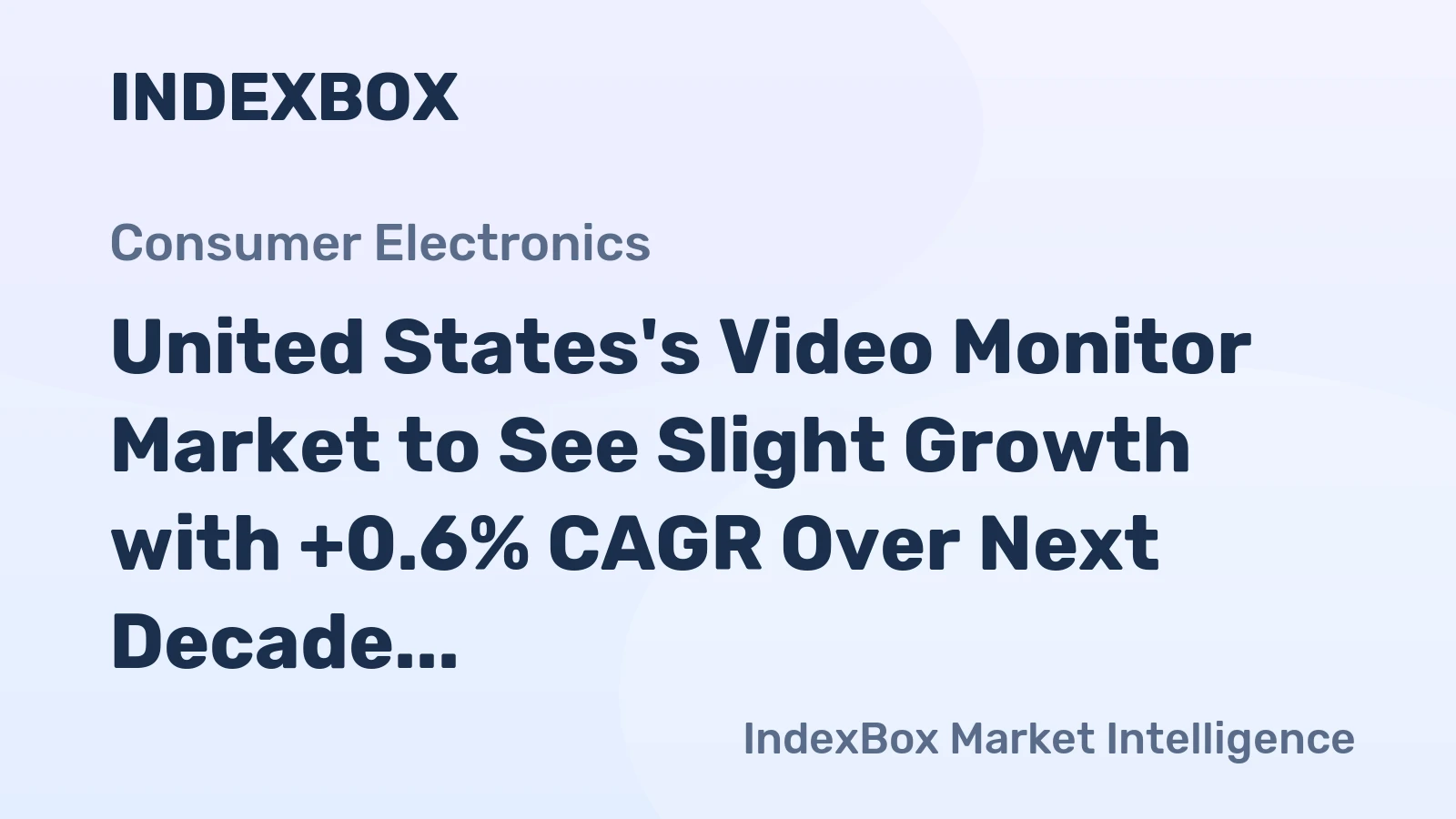 United States's Video Monitor Market to See Slight Growth with +0.6% CAGR Over Next Decade, Reaching 51M Units by 2035