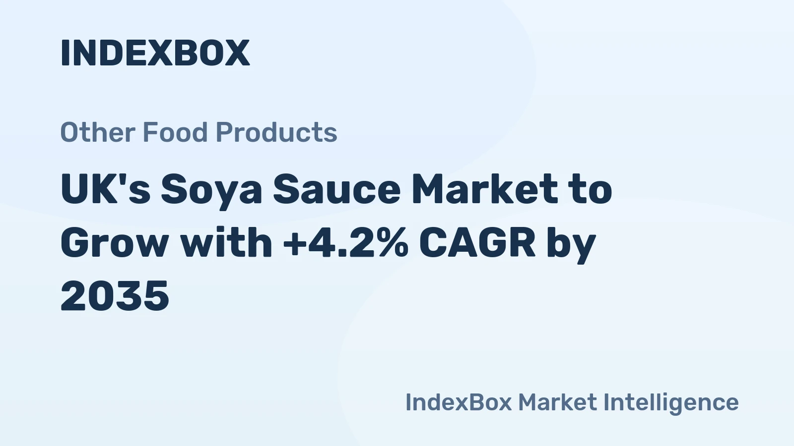 UK's Soya Sauce Market to Grow with +4.2% CAGR by 2035