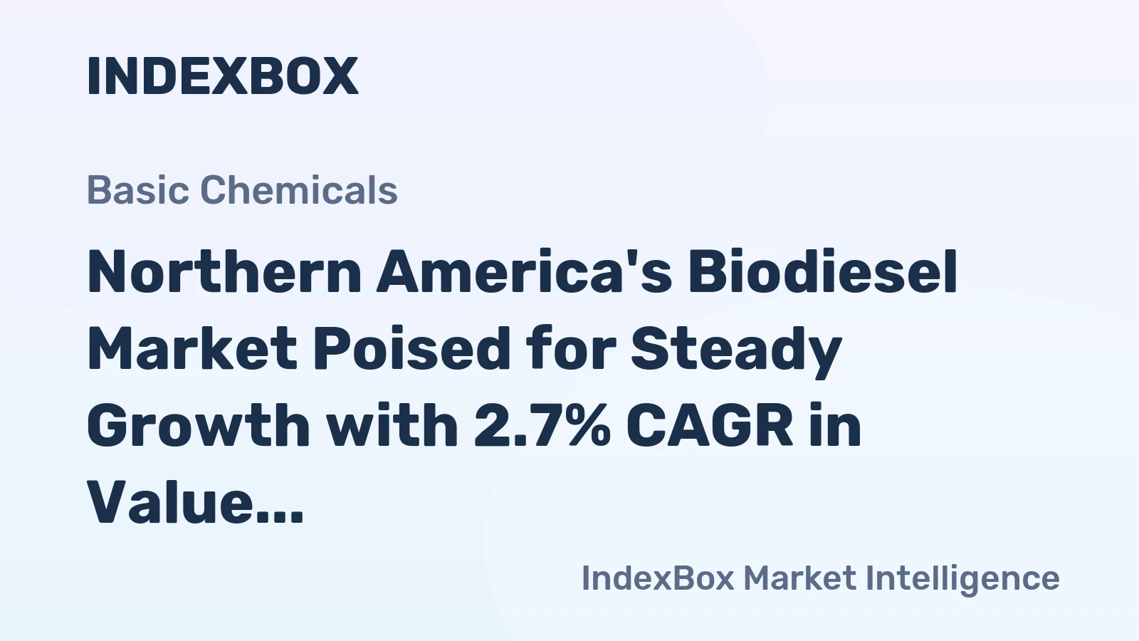 Northern America's Biodiesel Market Poised for Steady Growth with 2.7% CAGR in Value Through 2035