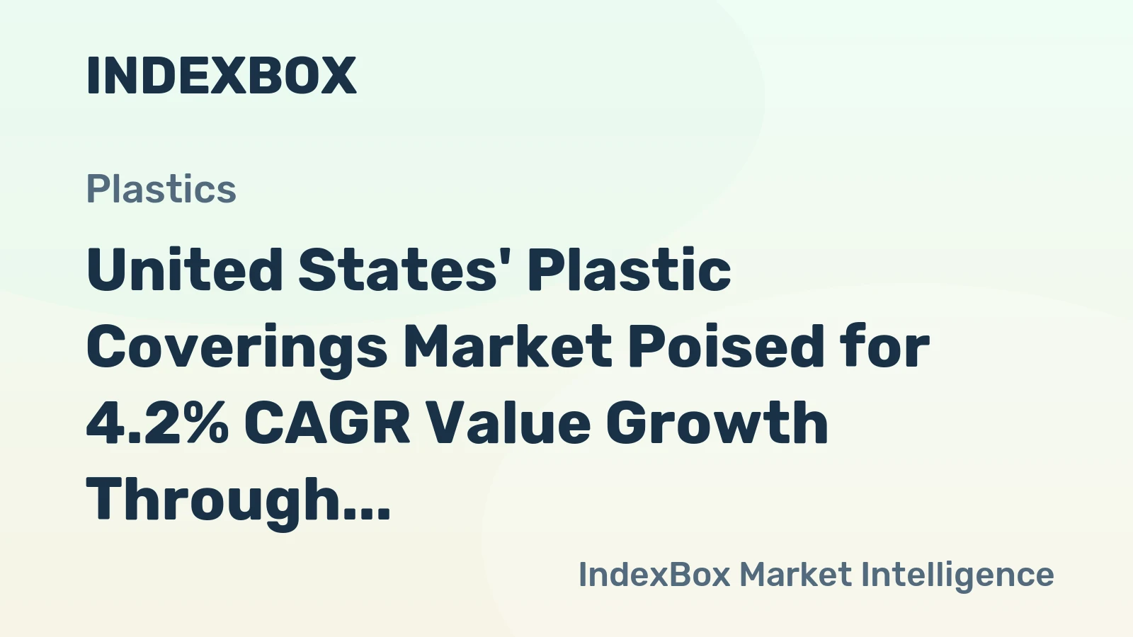 United States' Plastic Coverings Market Poised for 4.2% CAGR Value Growth Through 2035
