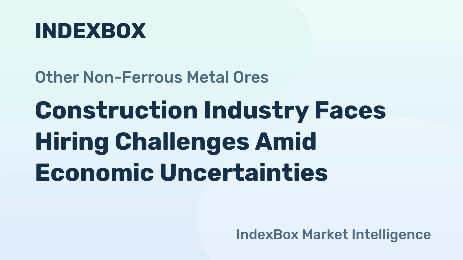 Construction Industry Faces Hiring Challenges Amid Economic Uncertainties