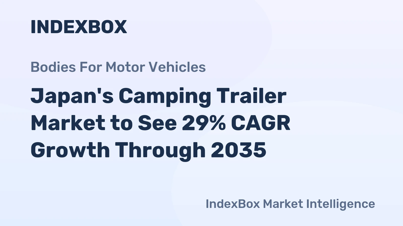 Japan's Camping Trailer Market to See 29% CAGR Growth Through 2035