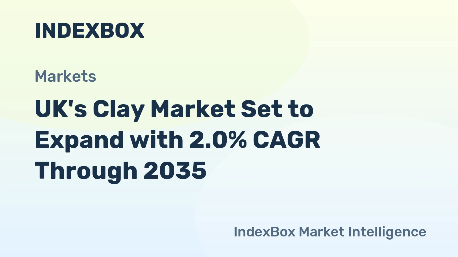 UK's Clay Market Set to Expand with 2.0% CAGR Through 2035