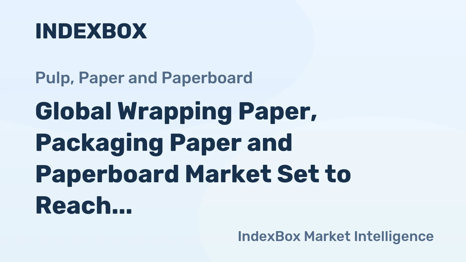 Global Wrapping Paper, Packaging Paper and Paperboard Market Set to Reach 22M Tons and $32.9B by 2035