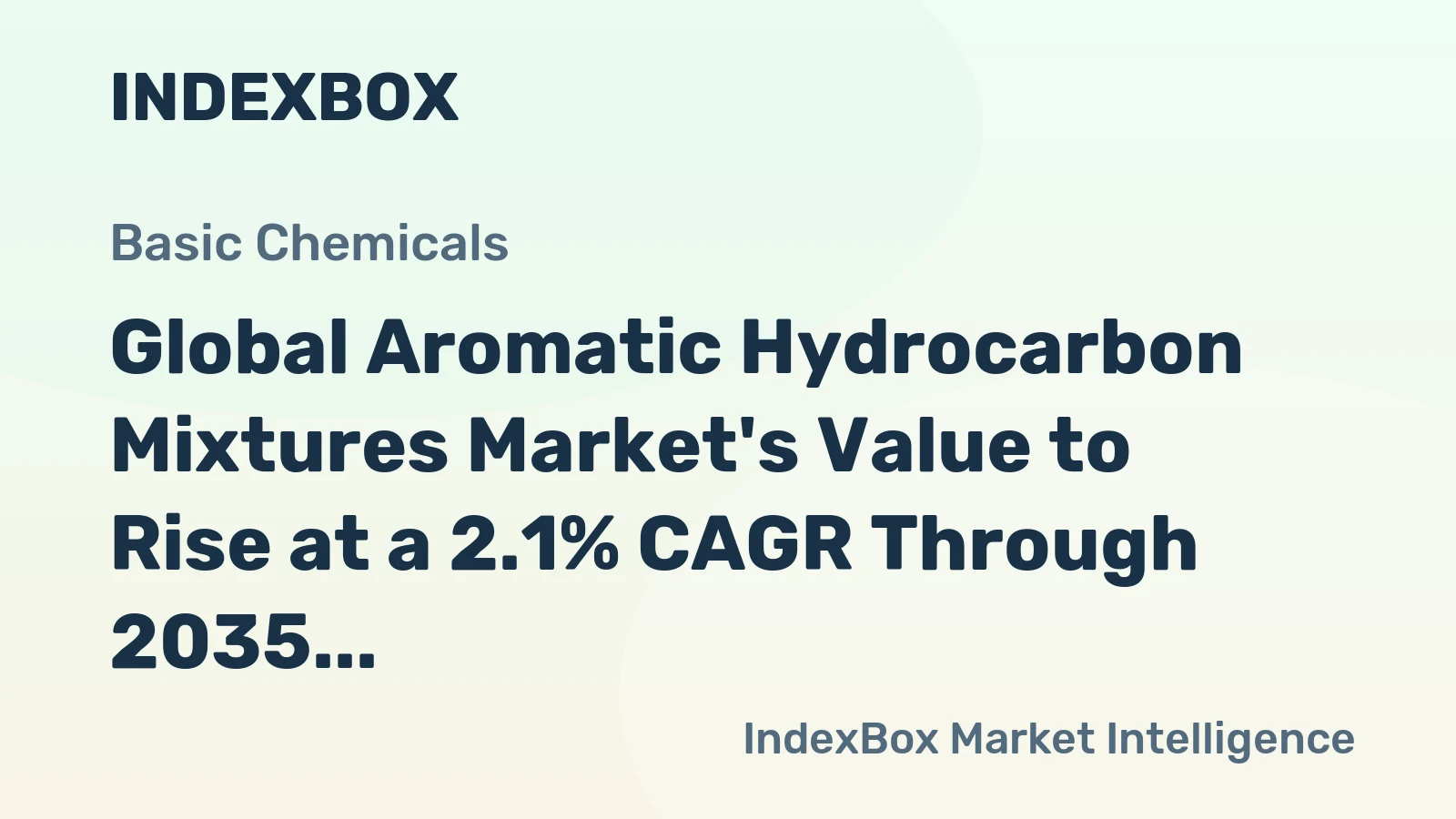 Global Aromatic Hydrocarbon Mixtures Market's Value to Rise at a 2.1% CAGR Through 2035