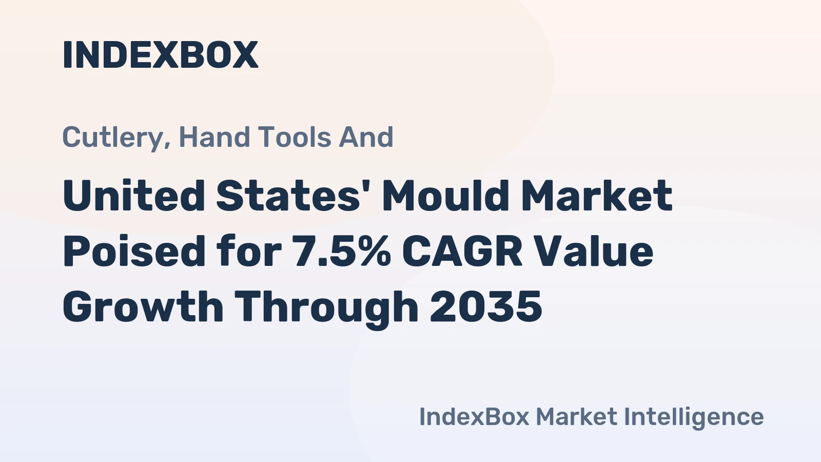 United States' Mould Market Poised for 7.5% CAGR Value Growth Through 2035