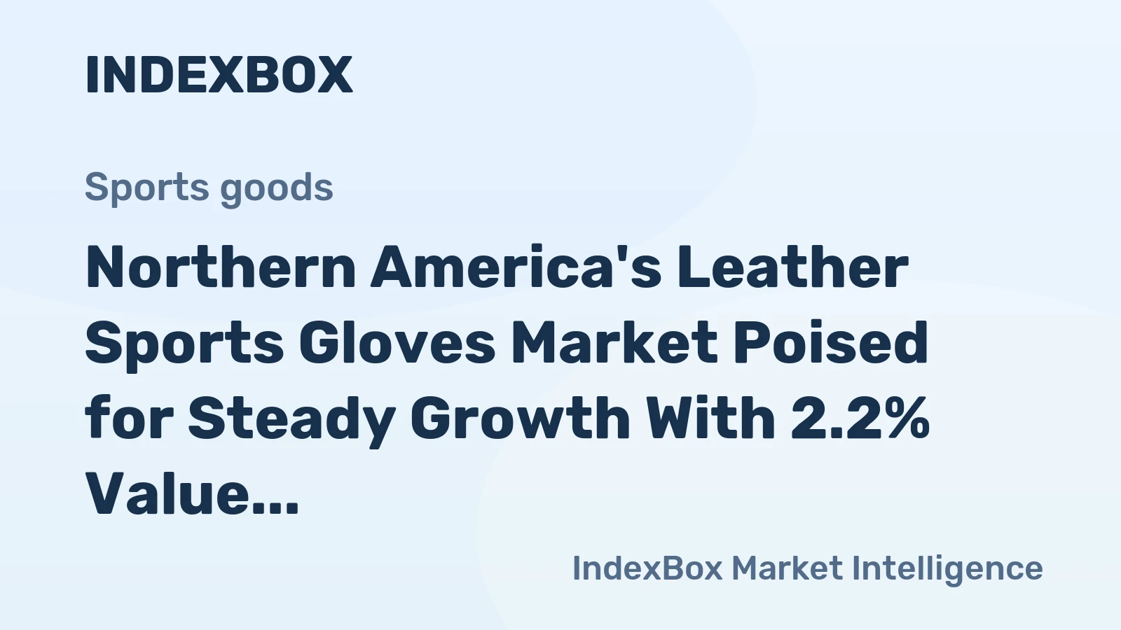 Northern America's Leather Sports Gloves Market Poised for Steady Growth With 2.2% Value CAGR Through 2035