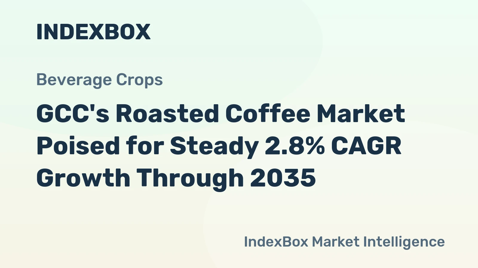 GCC's Roasted Coffee Market Poised for Steady 2.8% CAGR Growth Through 2035