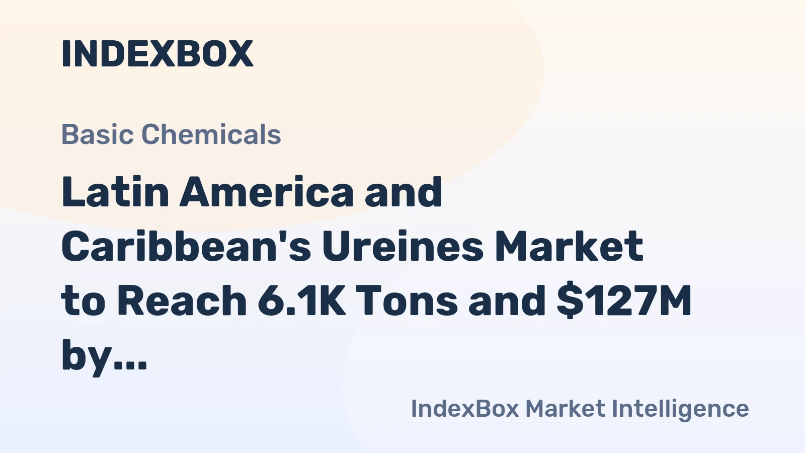 Latin America and Caribbean's Ureines Market to Reach 6.1K Tons and $127M by 2035