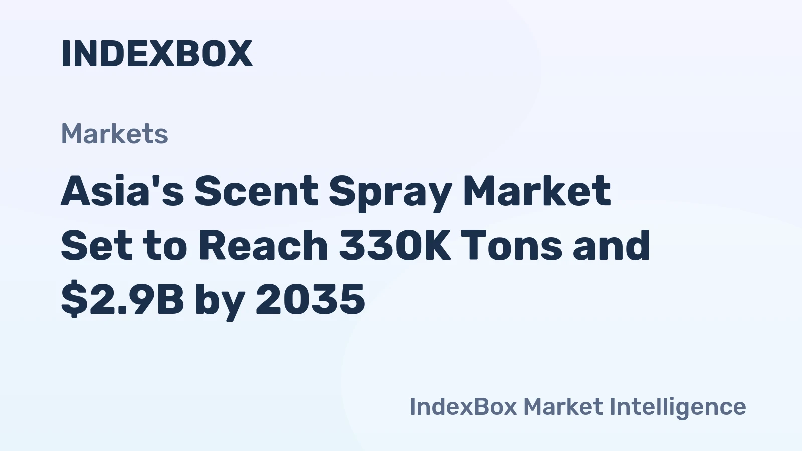 Asia's Scent Spray Market Set to Reach 330K Tons and $2.9B by 2035