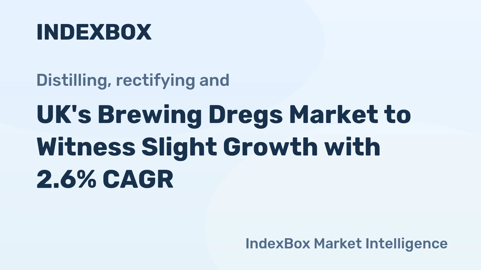 UK's Brewing Dregs Market to Witness Slight Growth with 2.6% CAGR