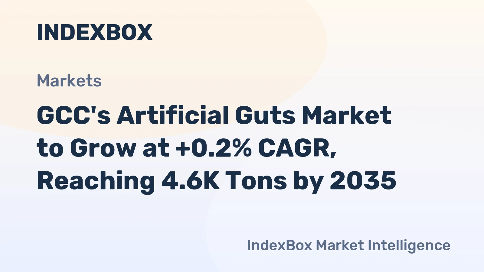GCC's Artificial Guts Market to Grow at +0.2% CAGR, Reaching 4.6K Tons by 2035
