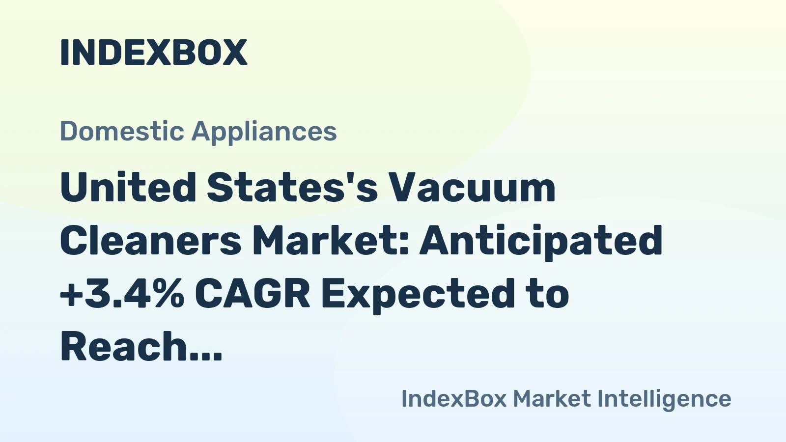 United States's Vacuum Cleaners Market: Anticipated +3.4% CAGR Expected to Reach 101M Units by 2035