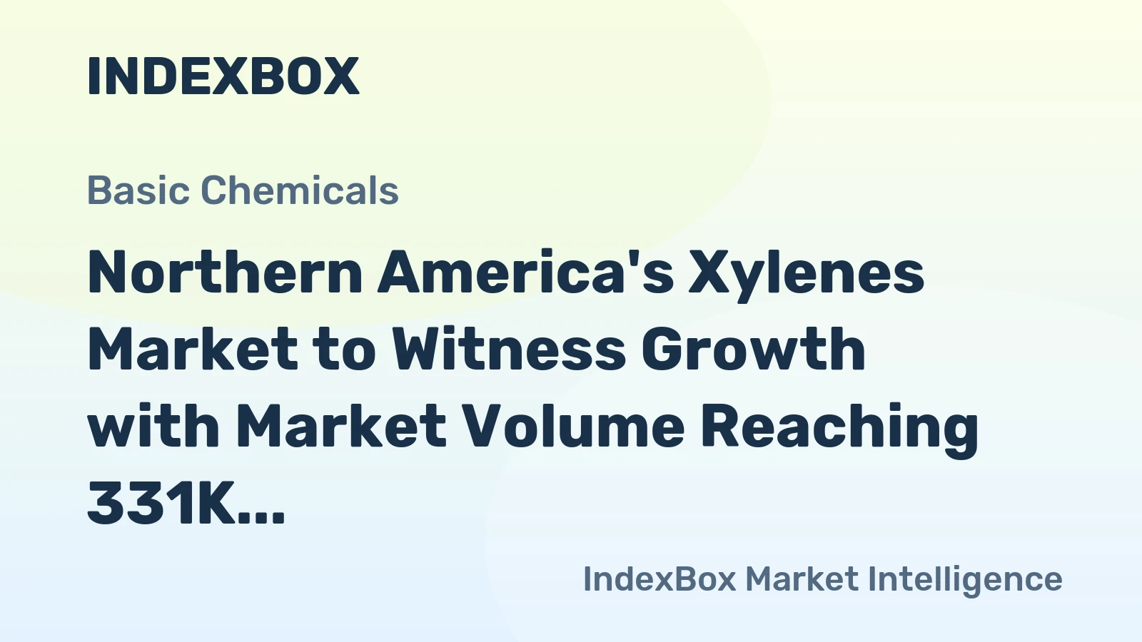 Northern America's Xylenes Market to Witness Growth with Market Volume Reaching 331K Tons and Market Value Surpassing $305M by 2035