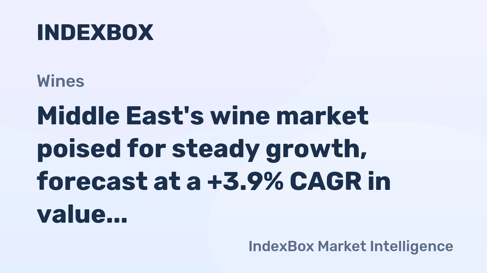 Middle East's wine market poised for steady growth, forecast at a +3.9% CAGR in value terms through 2035, driven by rising regional demand.