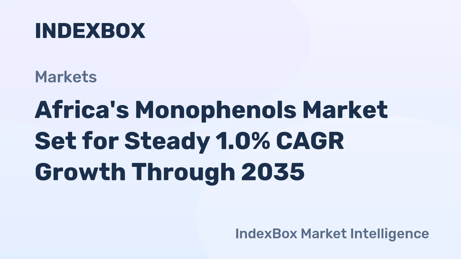 Africa's Monophenols Market Set for Steady 1.0% CAGR Growth Through 2035