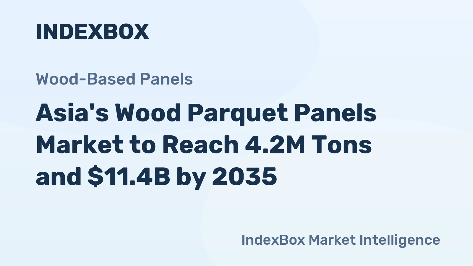 Asia's Wood Parquet Panels Market to Reach 4.2M Tons and $11.4B by 2035
